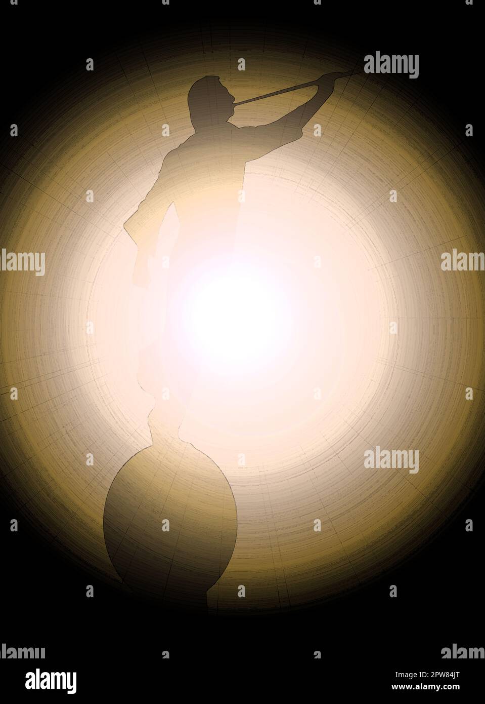 Golden angel moroni mormon hi-res stock photography and images - Alamy