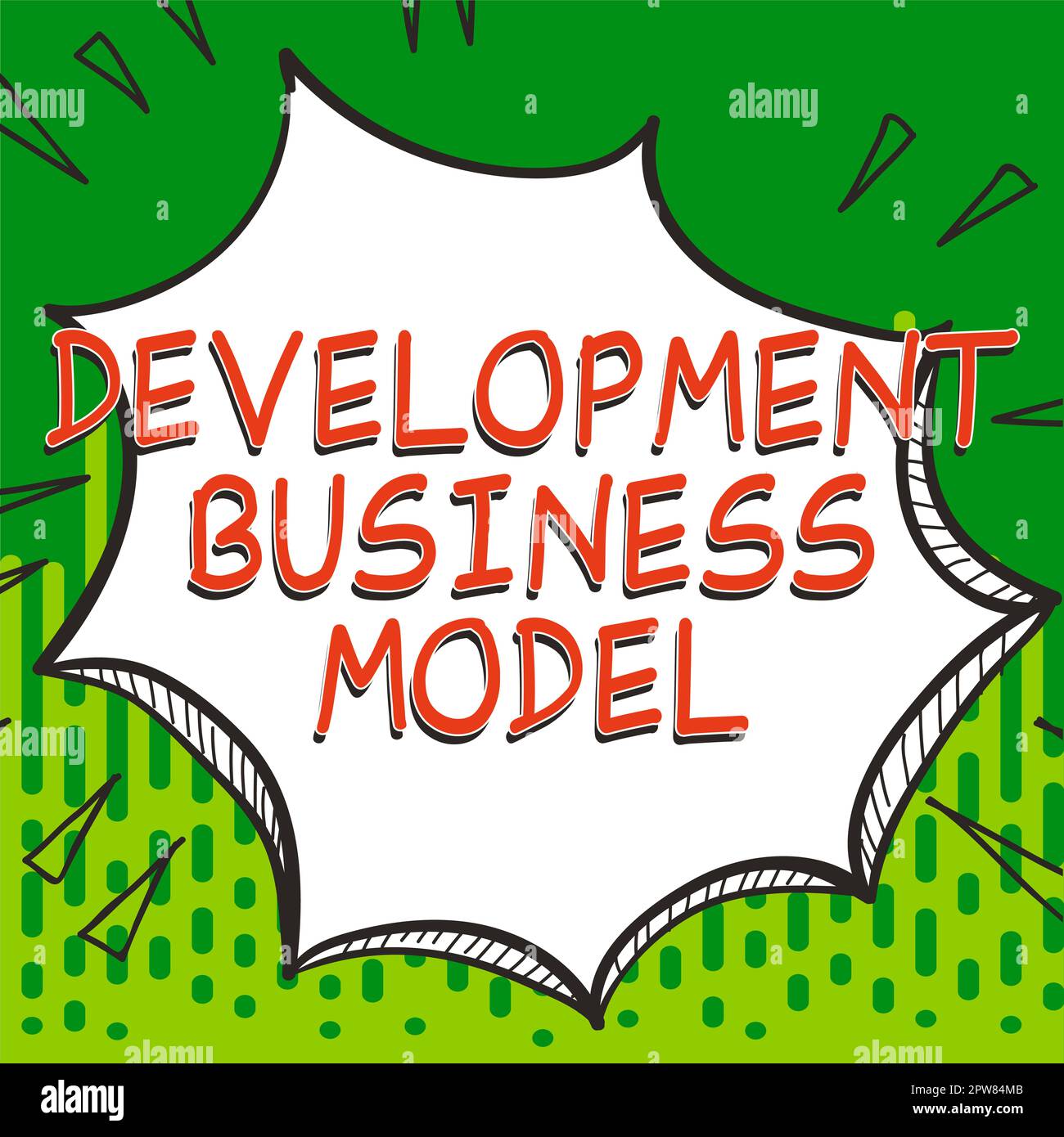 Inspiration Showing Sign Development Business Model Word Written On