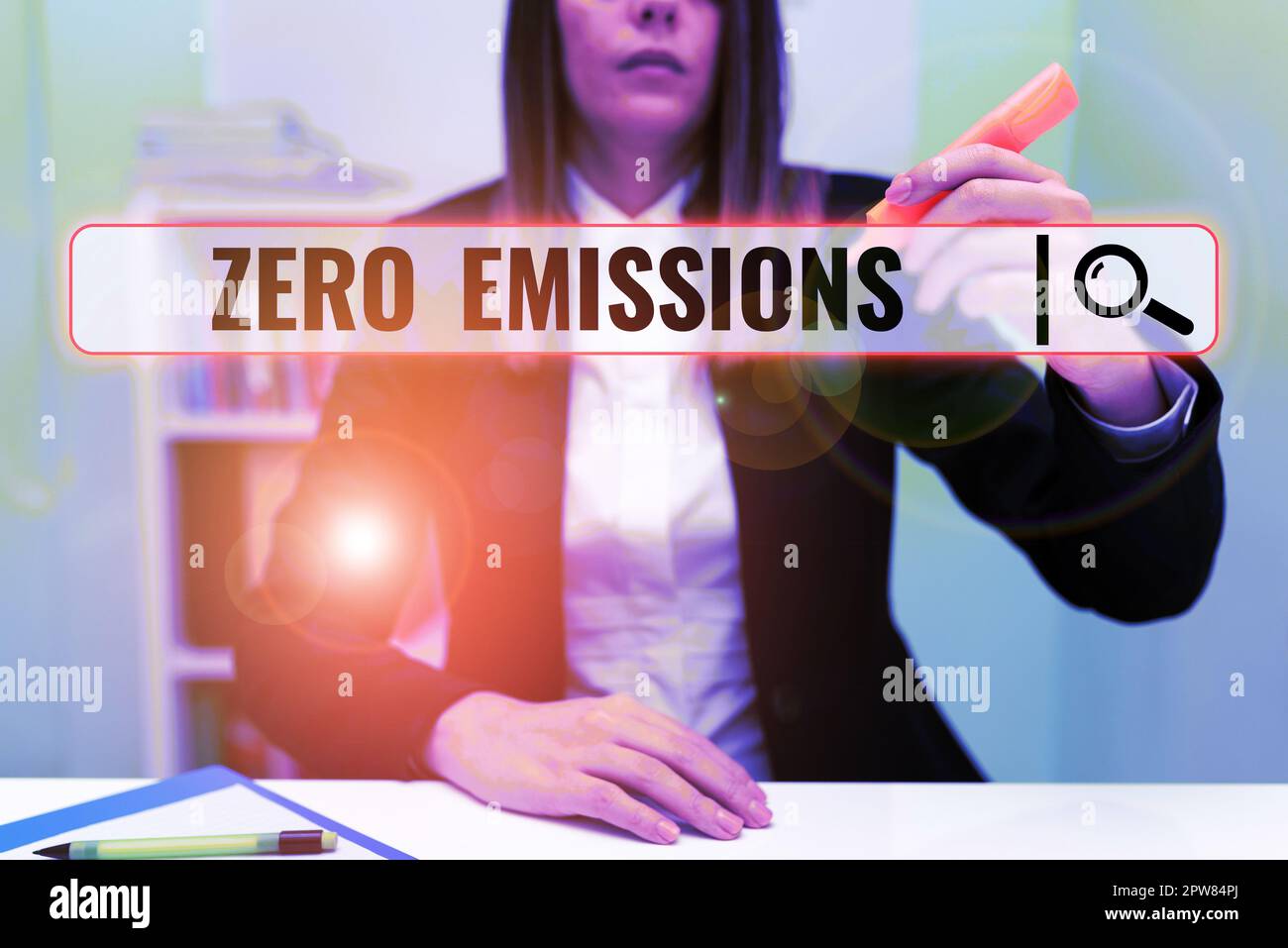 Conceptual caption Zero Emissions, Business approach emits no waste ... Conceptual caption Zero Emissions, Business approach emits no waste ...