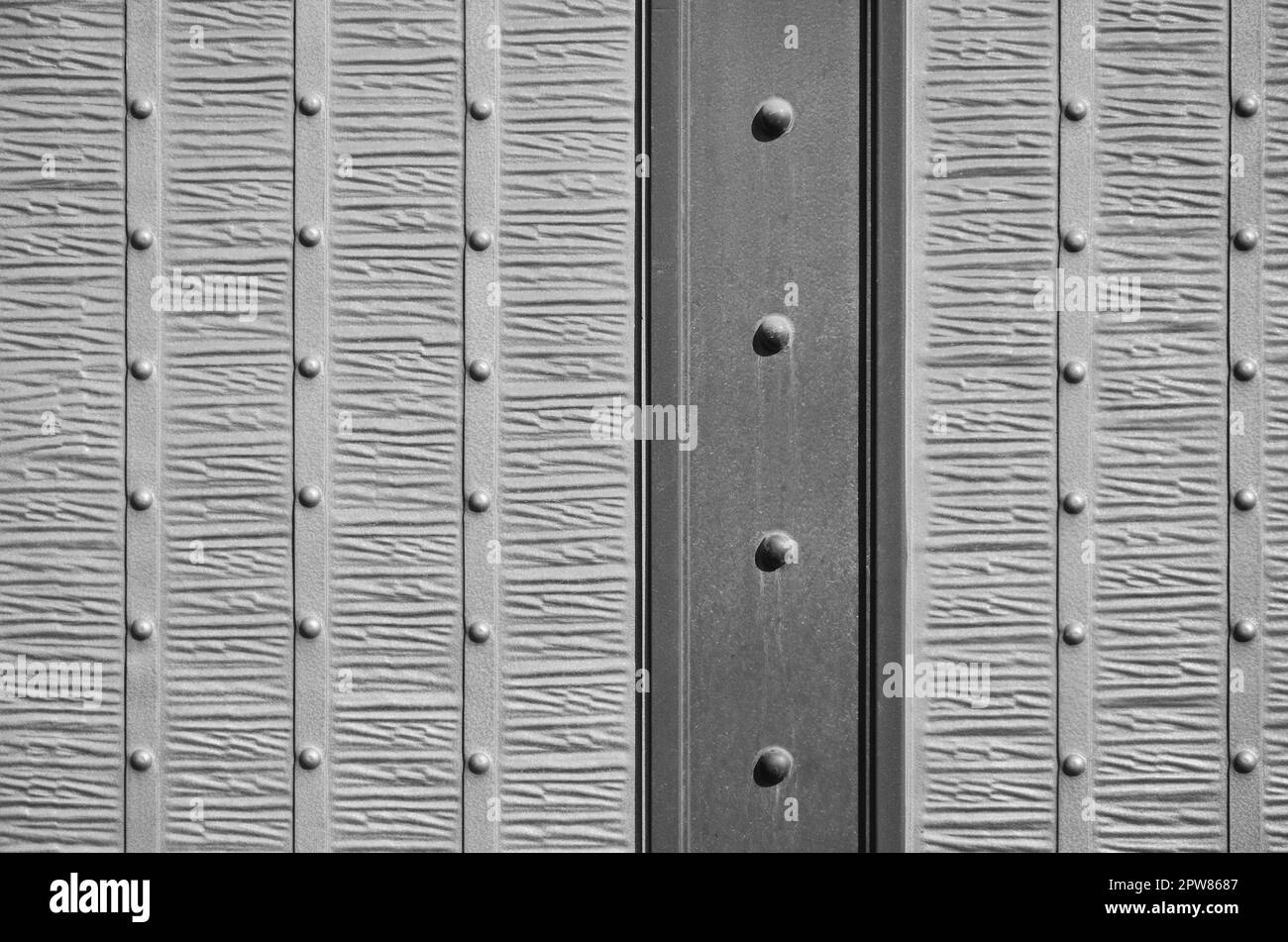 The texture of the fragment of the ancient silver gate Stock Photo - Alamy