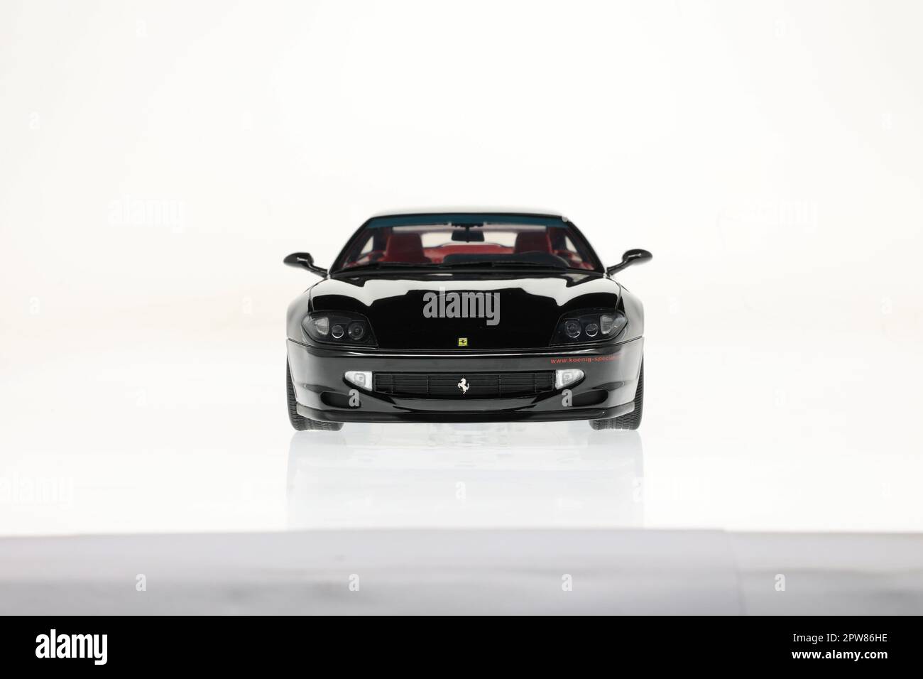 ferrari toy car Stock Photo - Alamy