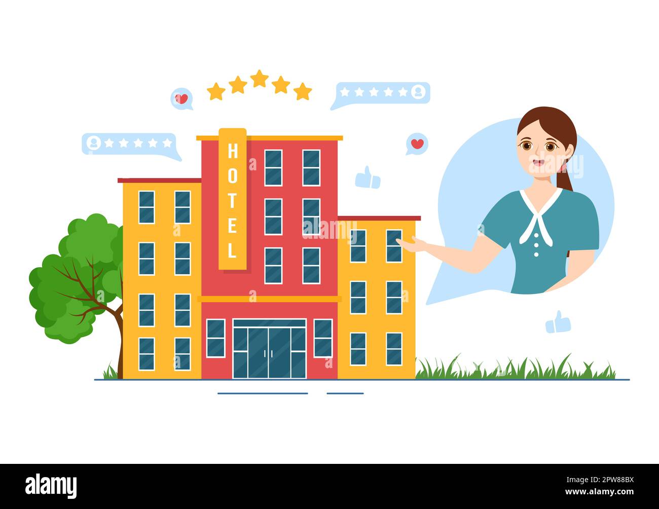 Hotel Review with Rating Service, User Satisfaction to Rated Customer ...