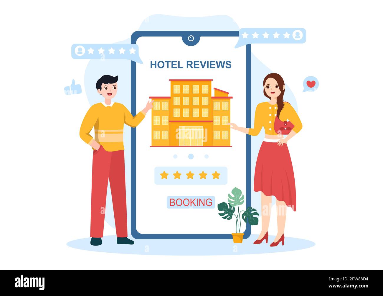 Hotel Review with Rating Service, User Satisfaction to Rated Customer ...