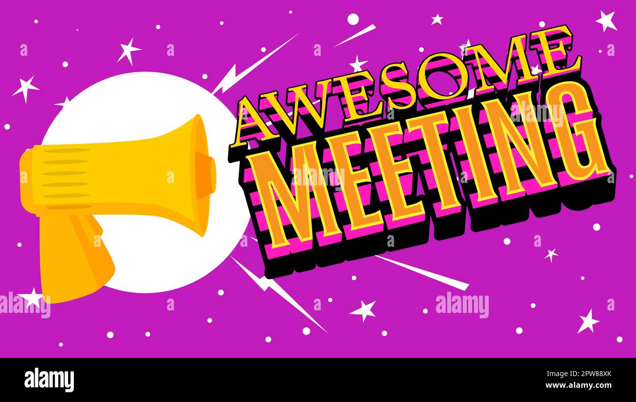 Meeting Announcement Clipart