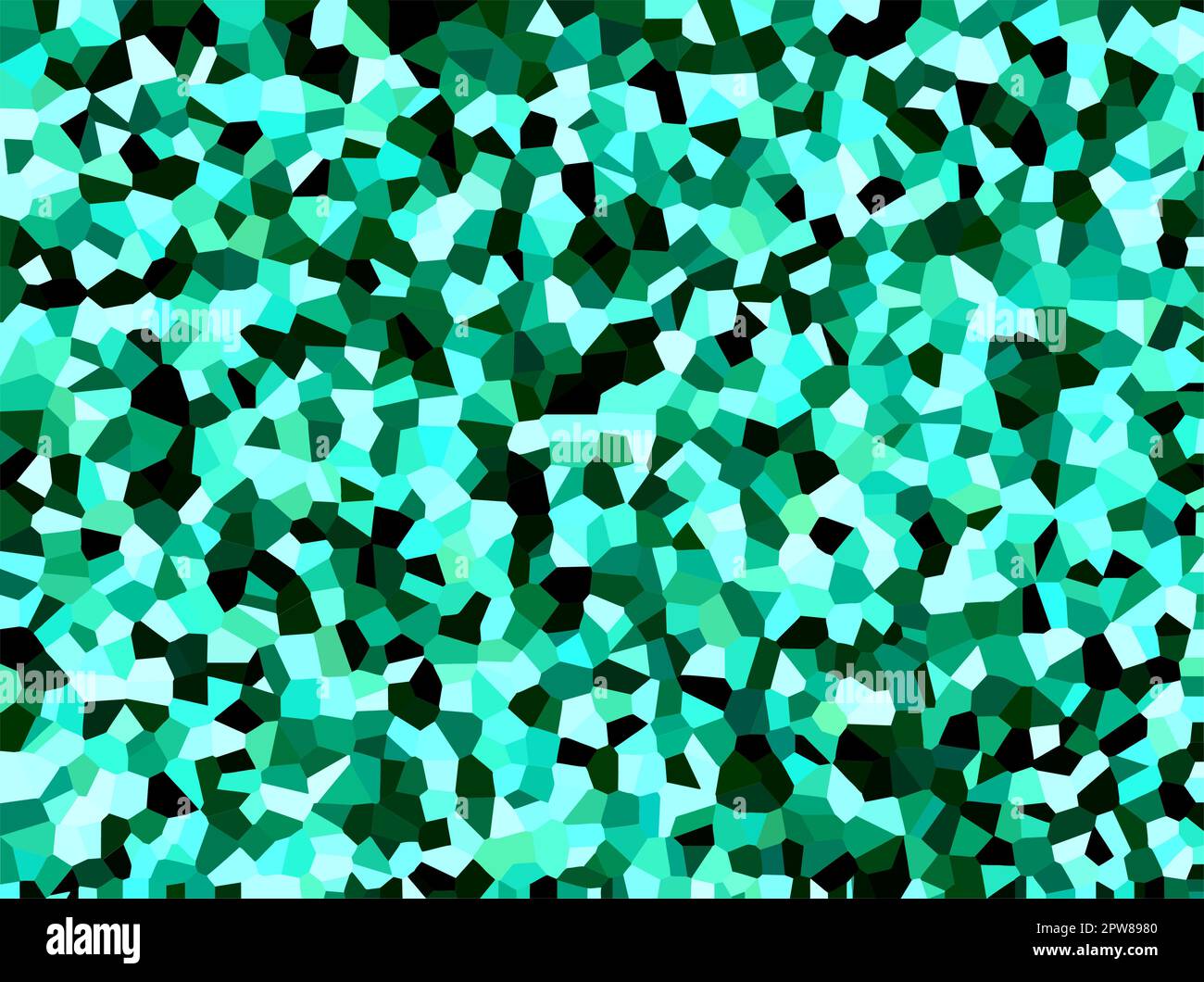 Turquoise broken glass background. Teal abstract crack wallpaper design ...