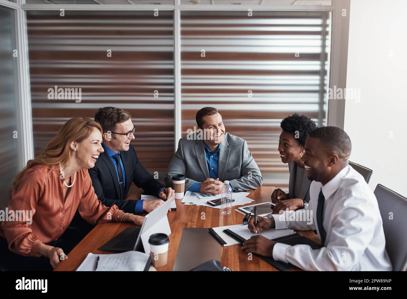 They enter every meeting with a positive attitude and mindset. a group ...