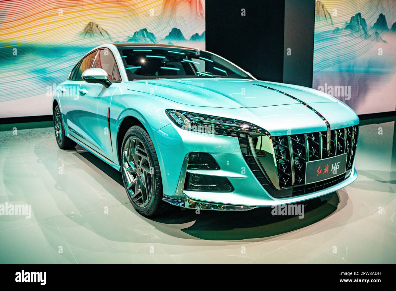 Hongqi H6 sedan on display at the 2023 Shanghai Auto Show Stock Photo - Alamy