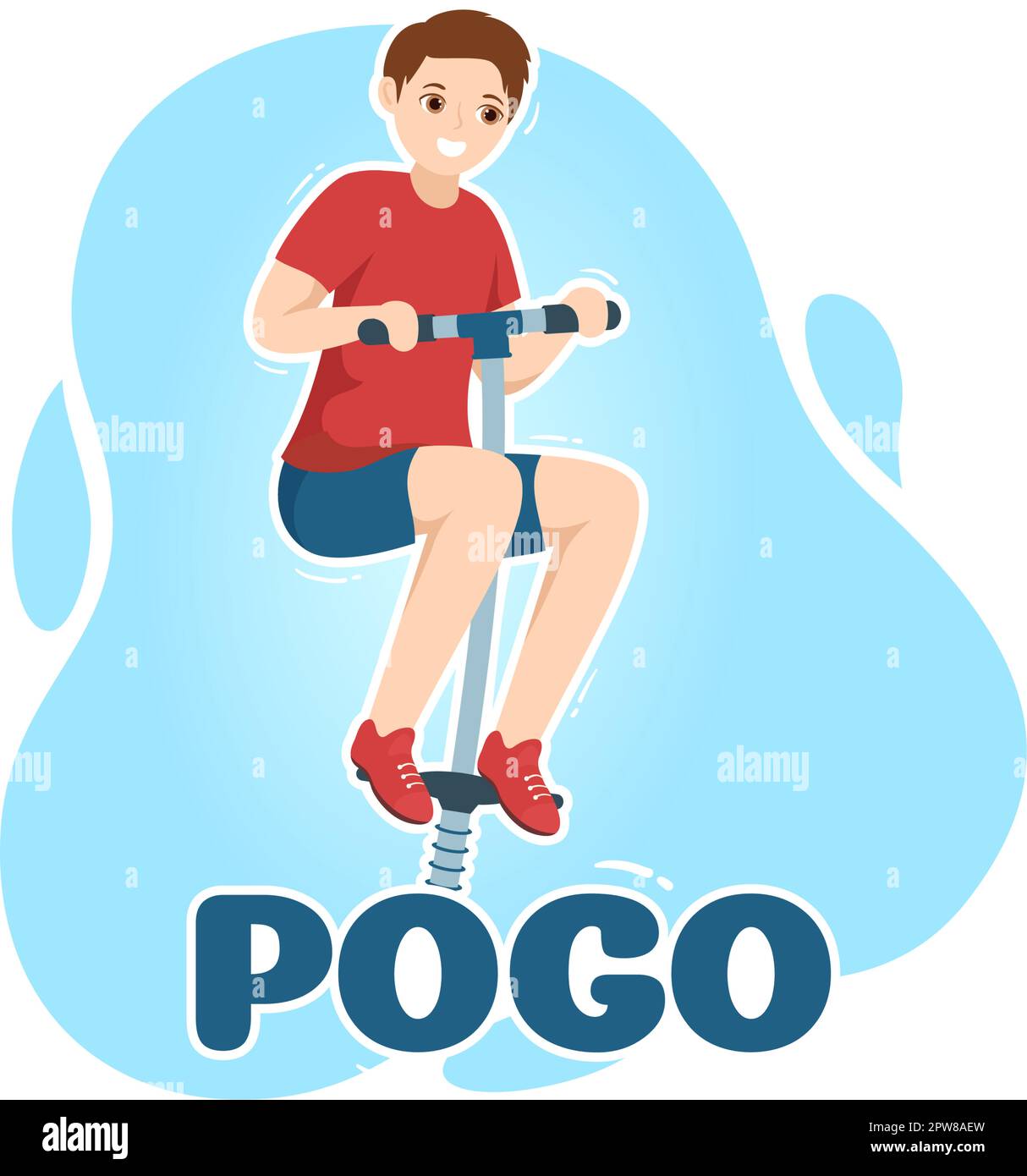 People pogo Stock Vector Images - Alamy