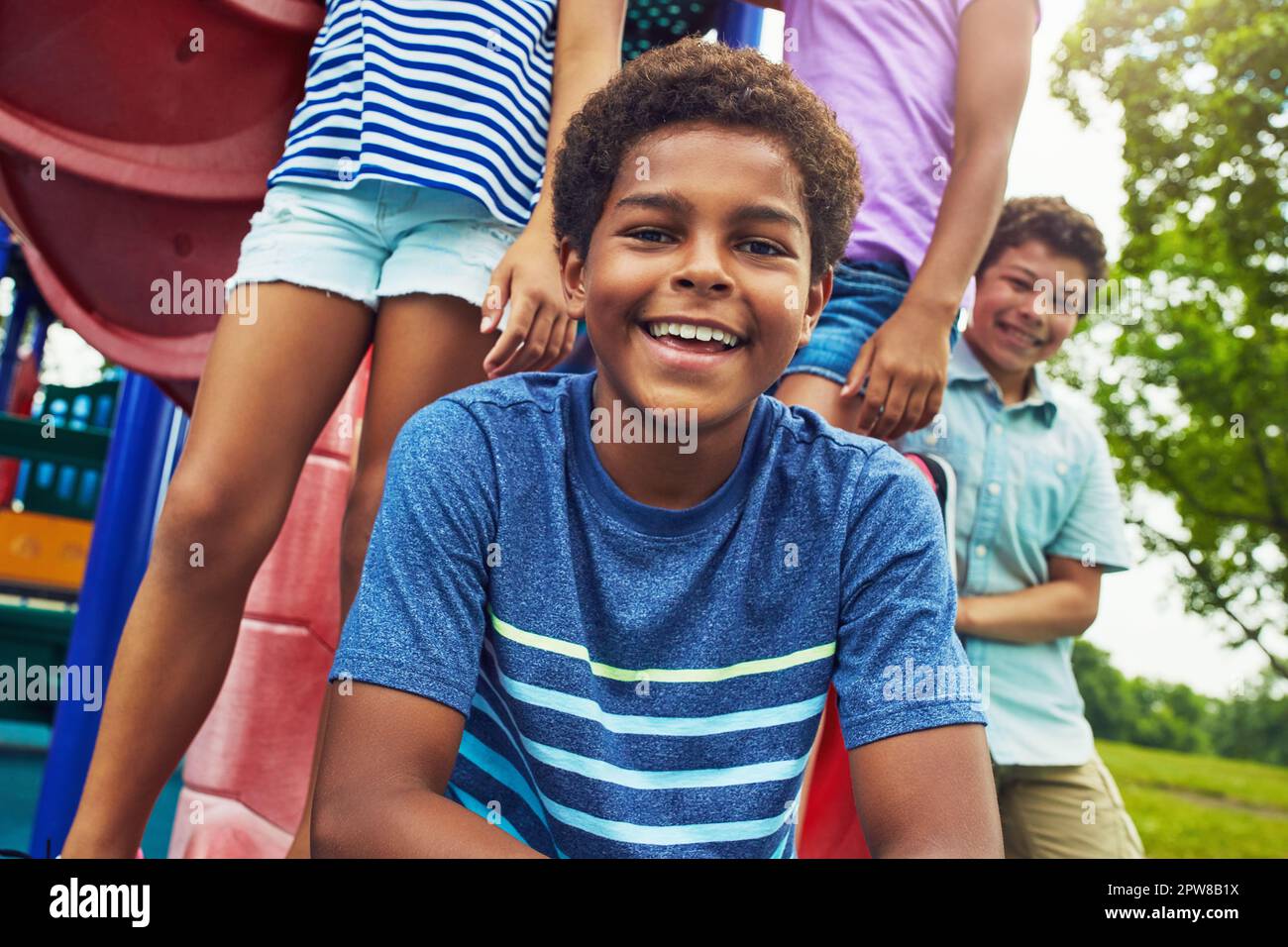 Rule number one Must have fun. a group of young friends hanging out ...