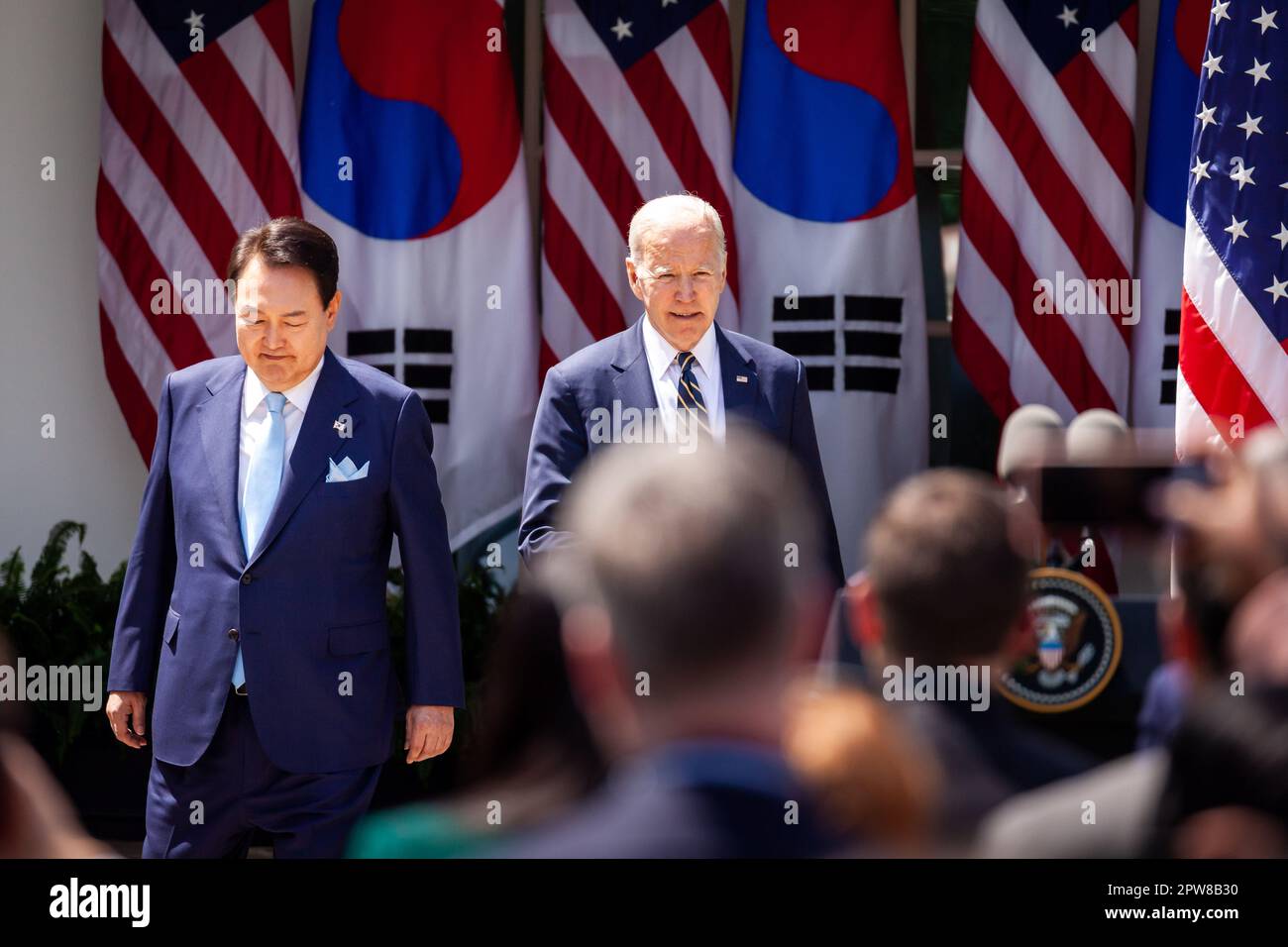 Washington, United States. 26th Apr, 2023. President Joe Biden and ...