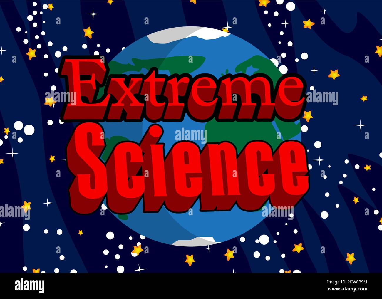 Satellite and globe physics Stock Vector Images - Alamy