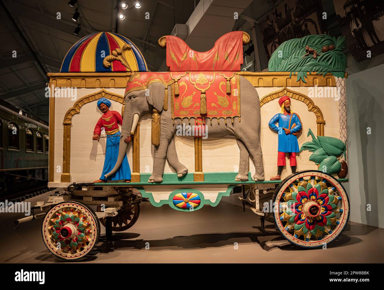 Sarasota, Florida, USA - April 24, 2023: John Ringling Museum of Circus ...