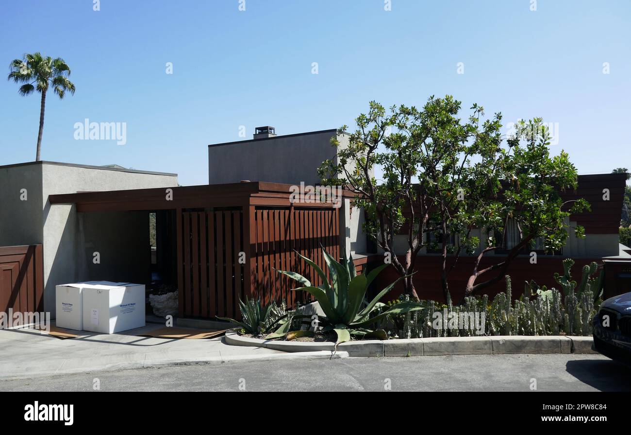 Los Angeles, California, USA 28th April 2023 Lloyd Wright Taggart House ...