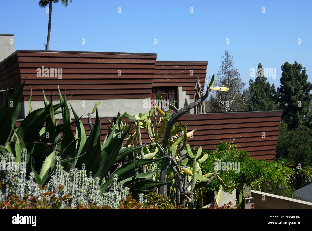 Los Angeles, California, USA 28th April 2023 Lloyd Wright Taggart House ...