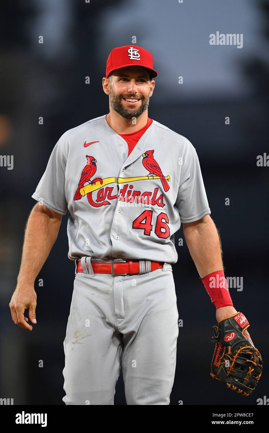 LOS ANGELES, CA - APRIL 28: St. Louis Cardinals first baseman Paul ...