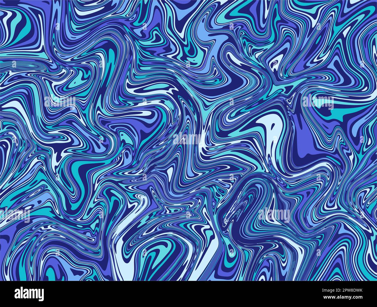 Moderrn blue abstract wave line design vector. Line wavy marble design ...