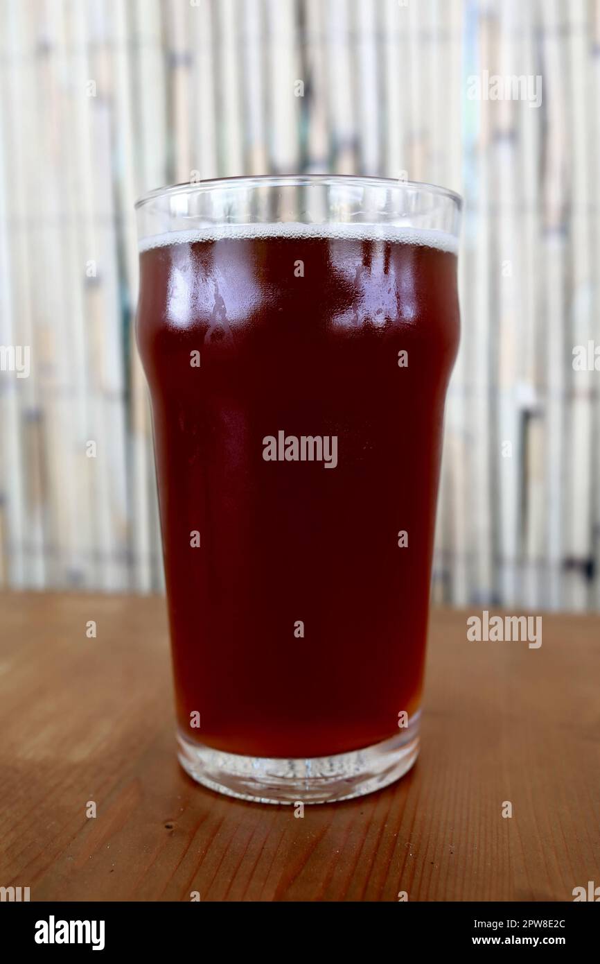 Belgian cherry beer hi-res stock photography and images - Alamy