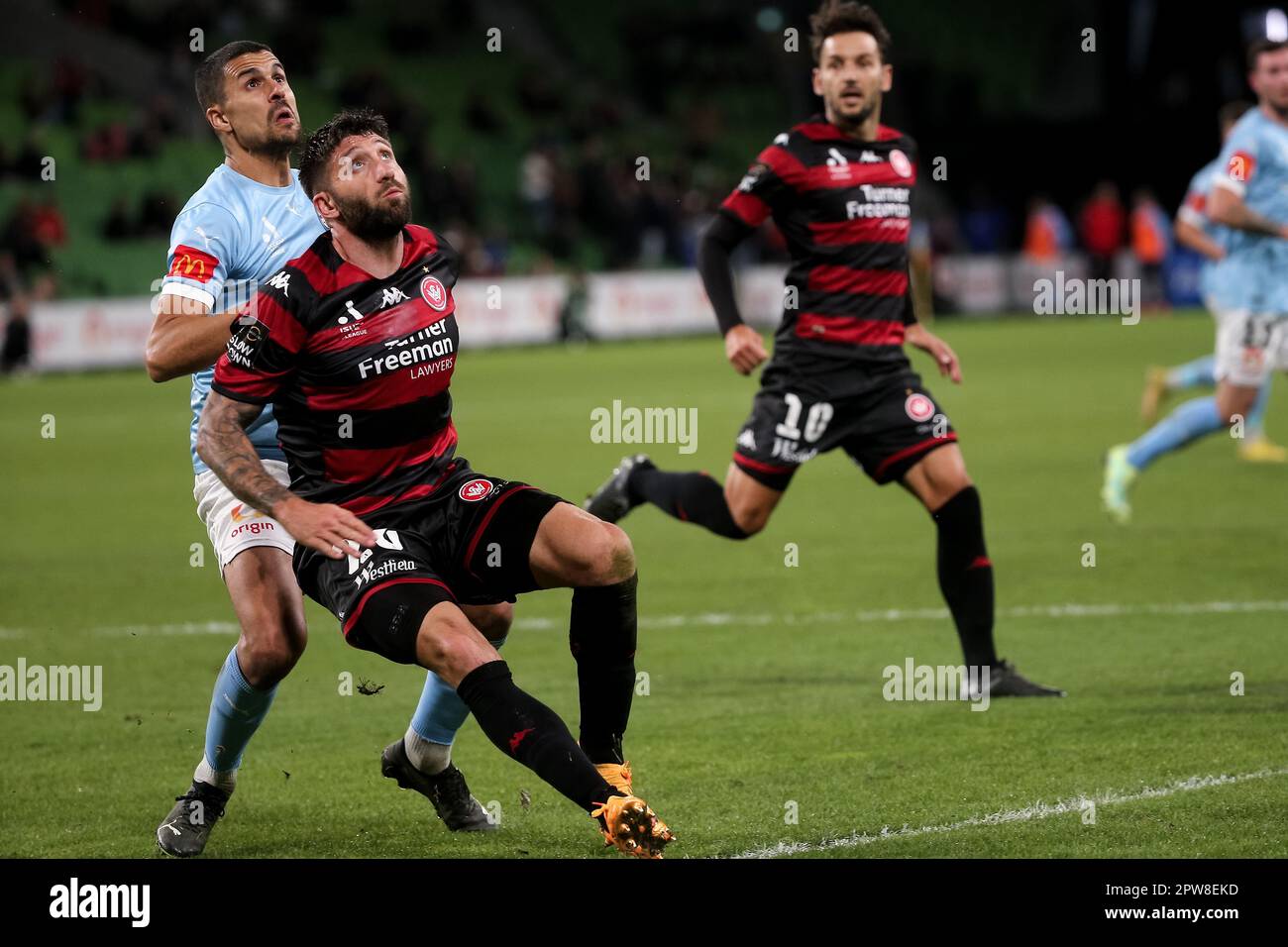 Melbourne, Australia, 28 April, 2023. Brandon Borrello of Western ...