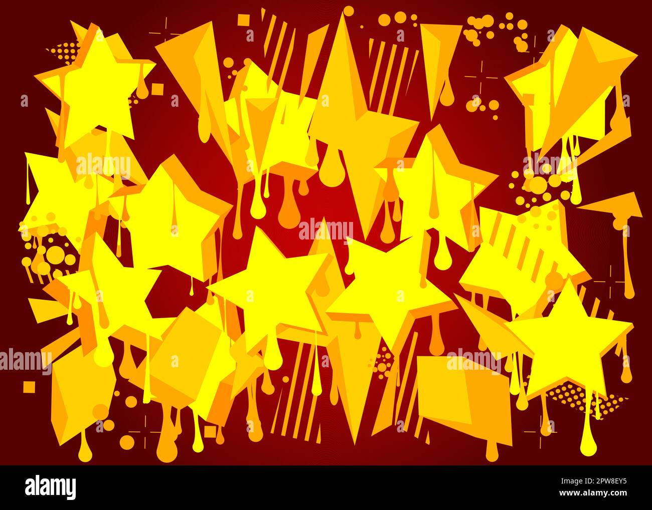 First street art Stock Vector Images - Alamy