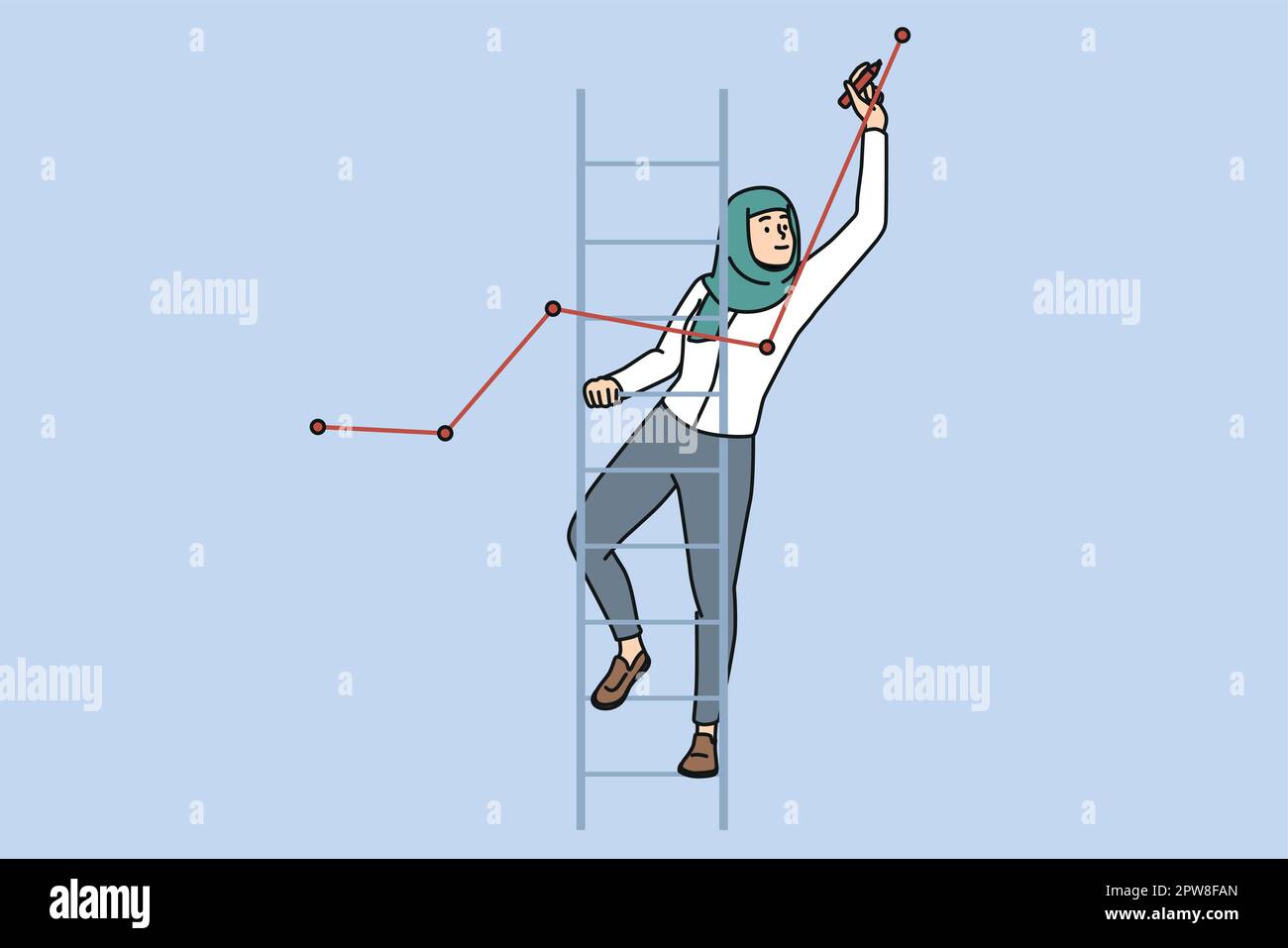 Drawing muslim woman draw Stock Vector Images - Alamy