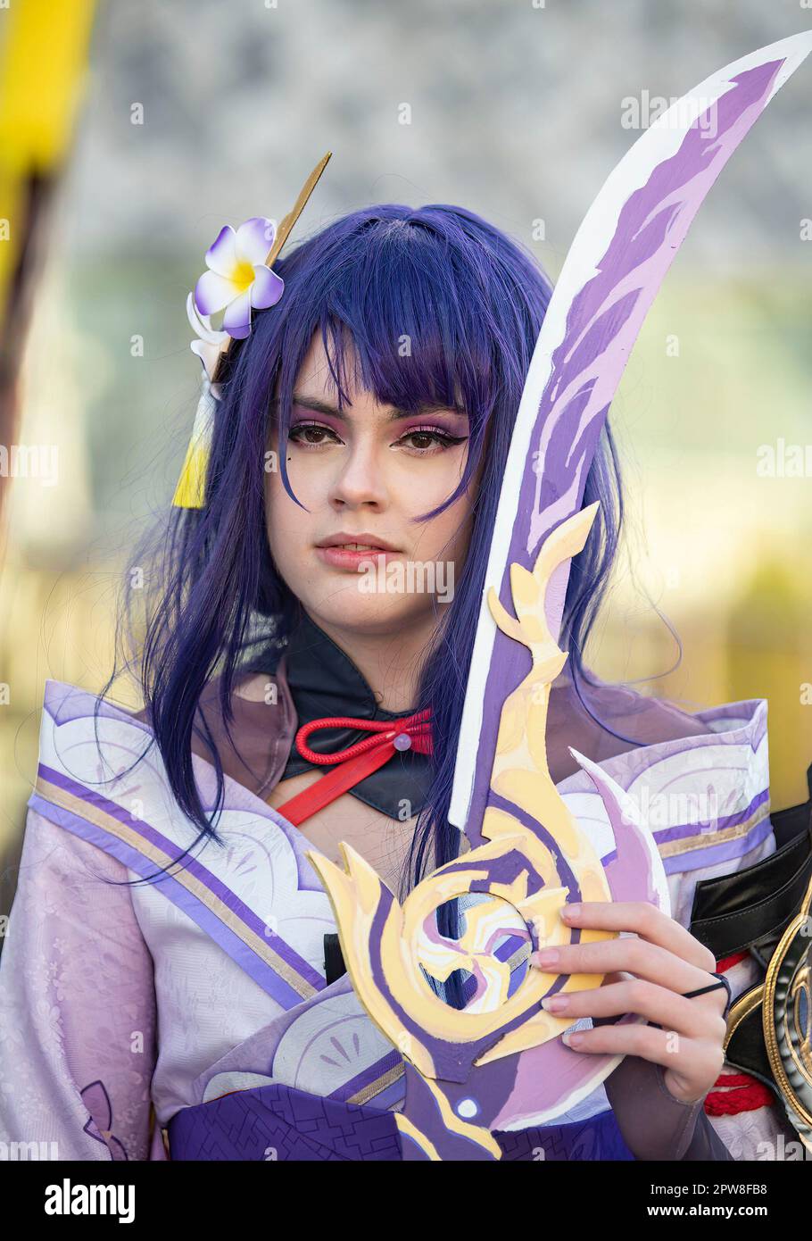 Christchurch, New Zealand. 29th Apr, 2023. Fans in costumes attend the ...