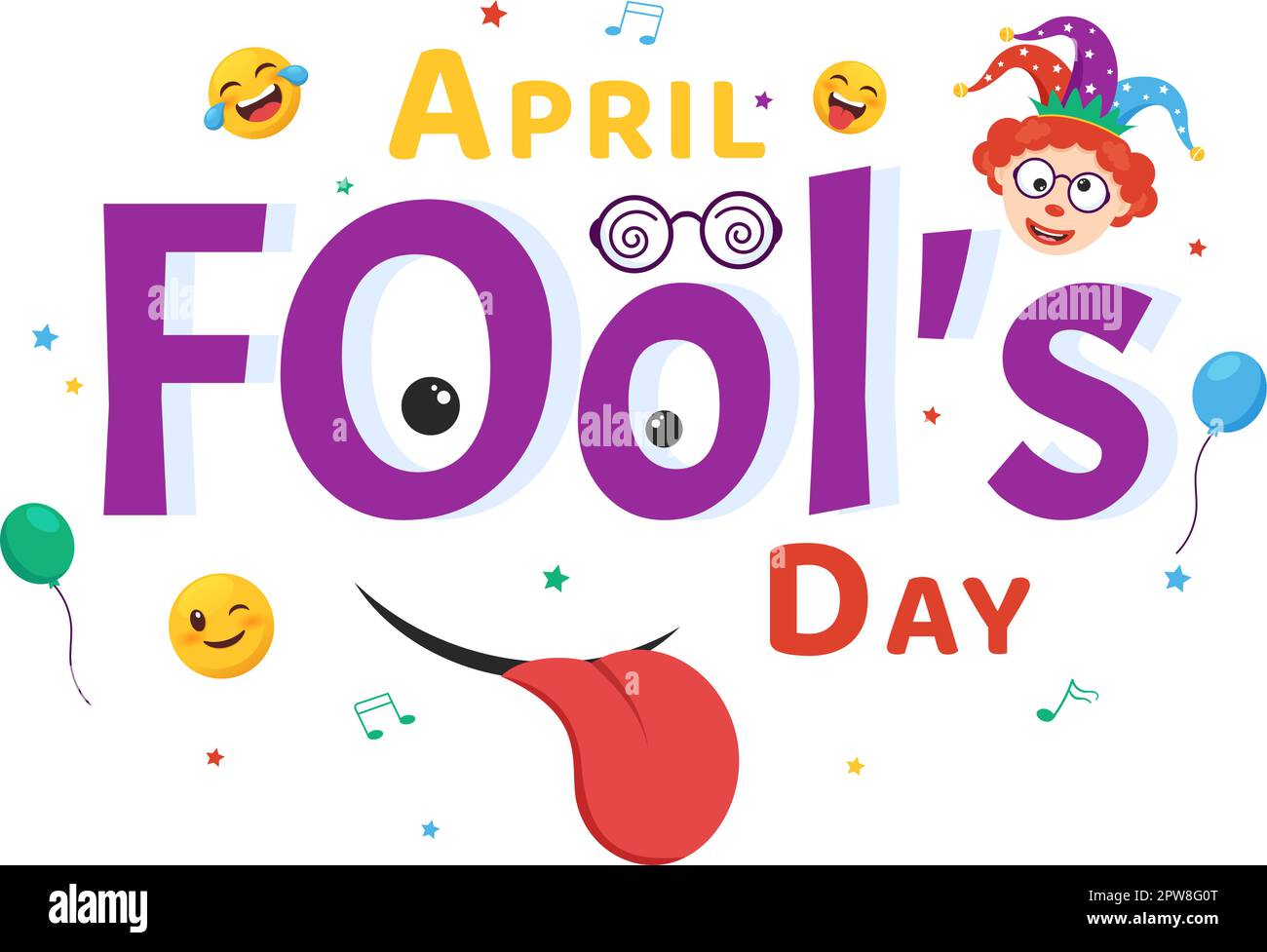 Happy April Fools Clipart