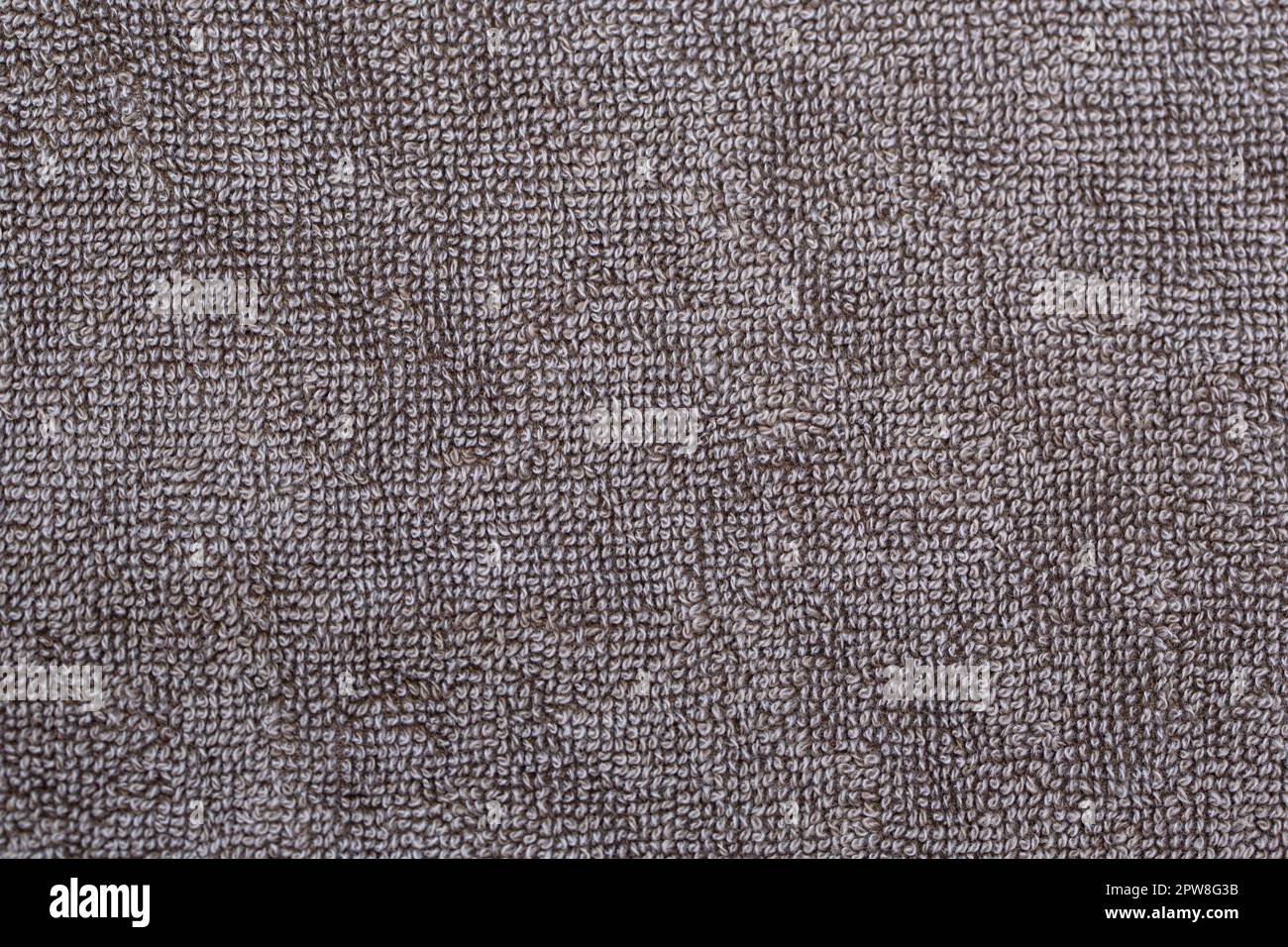 gray texture of terry cloth background close-up Stock Photo - Alamy