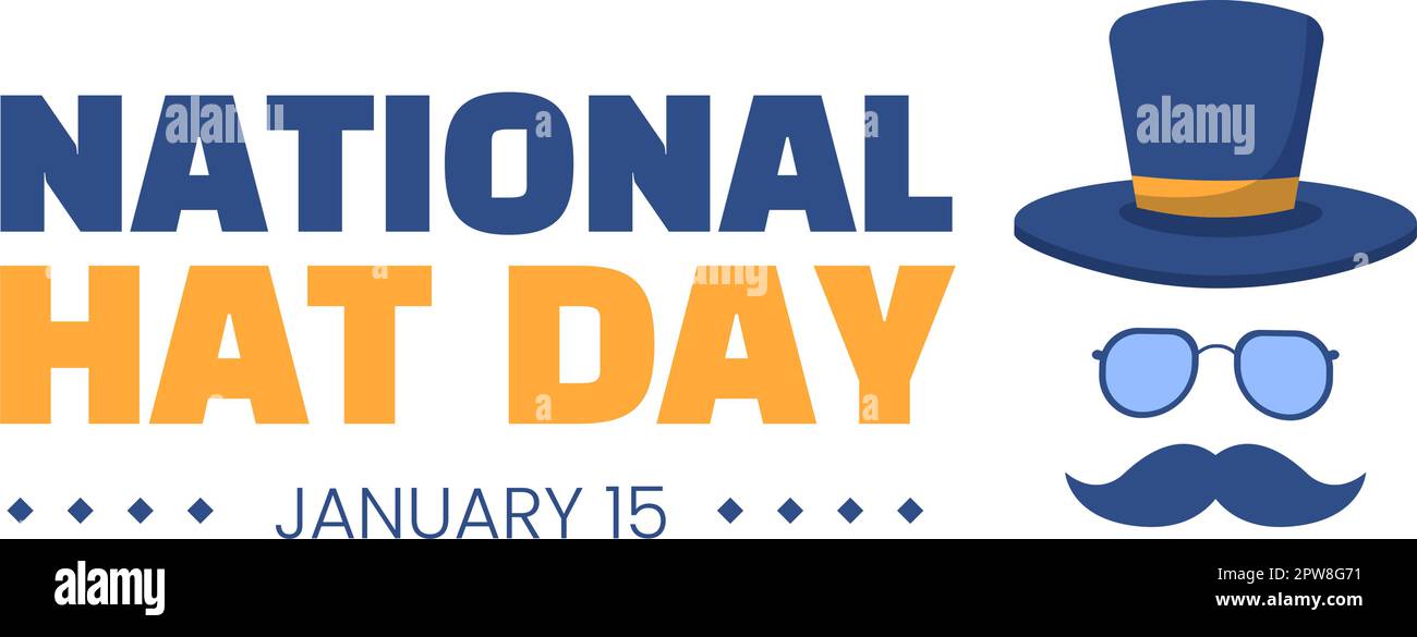 National Hat Day Celebrated Each Year on January 15th with Fedora Hats ...