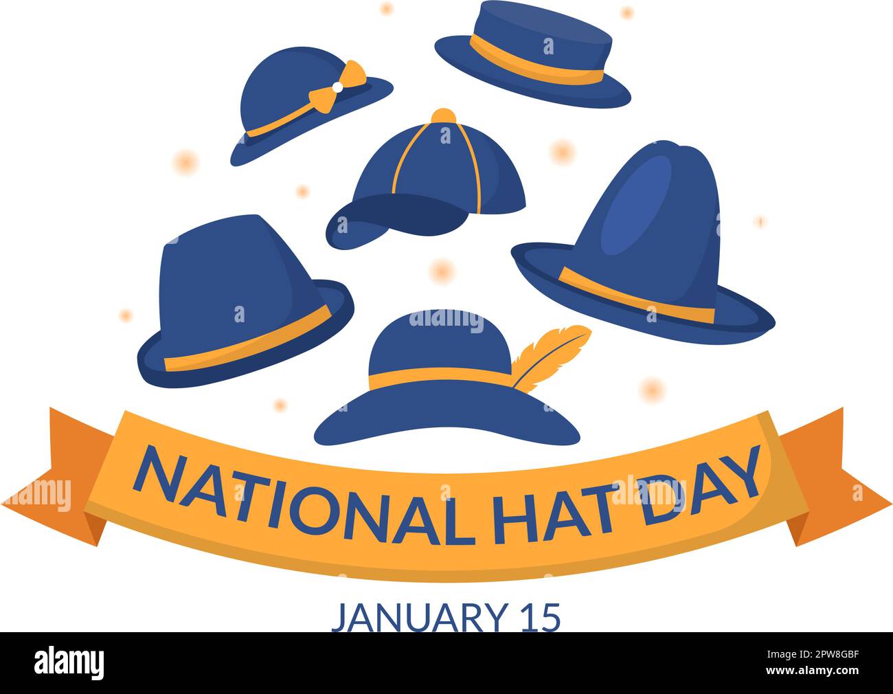 National Hat Day Celebrated Each Year on January 15th with Fedora Hats ...