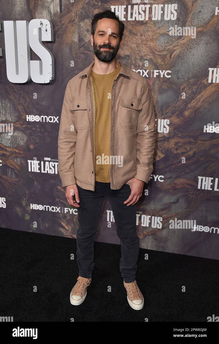 Neil Druckmann arrives at a For Your Consideration red carpet for "The ...