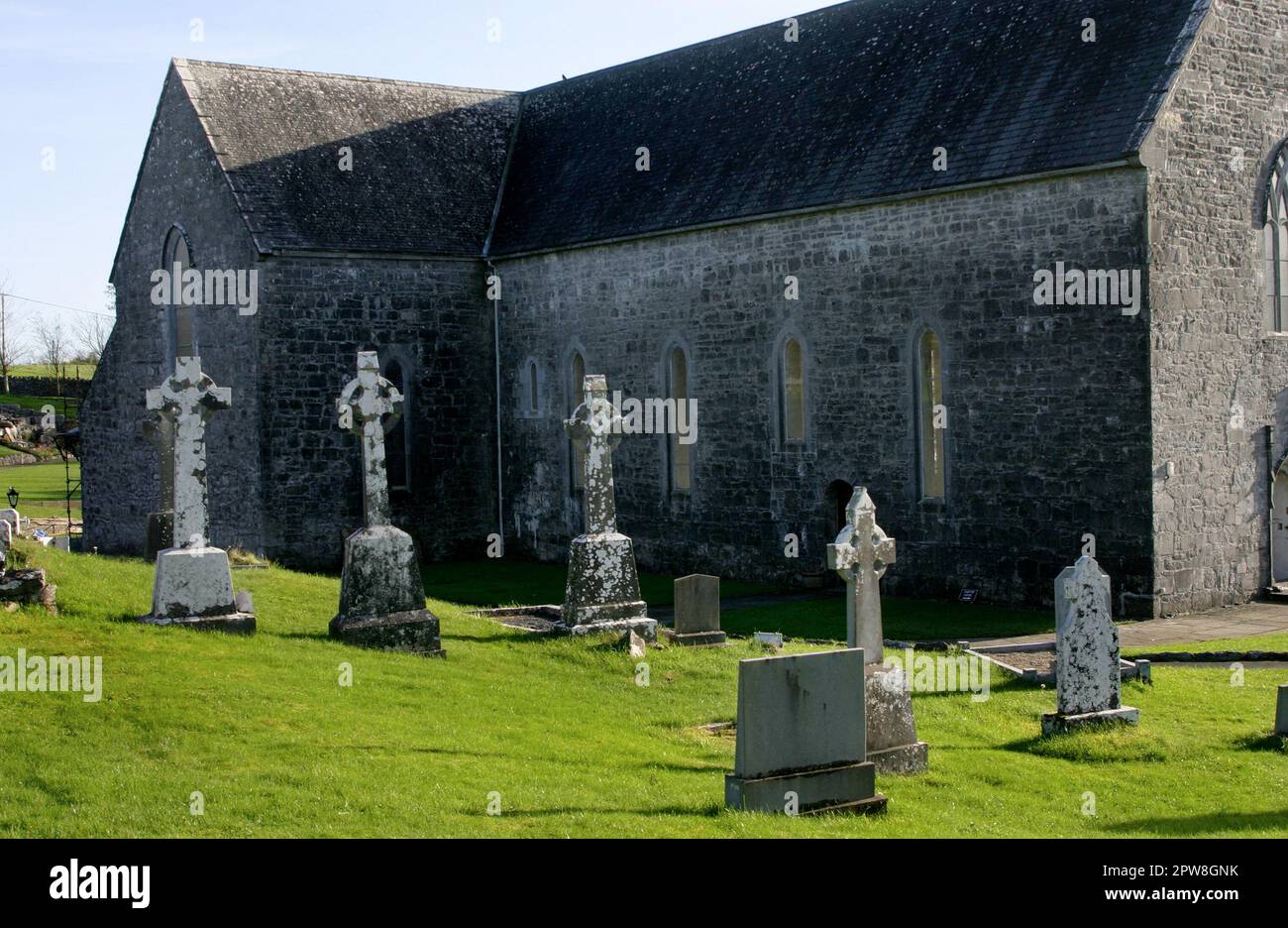 Ballintubber Abbey, Catholic Church and cemetery, County Mayo, Ireland ...