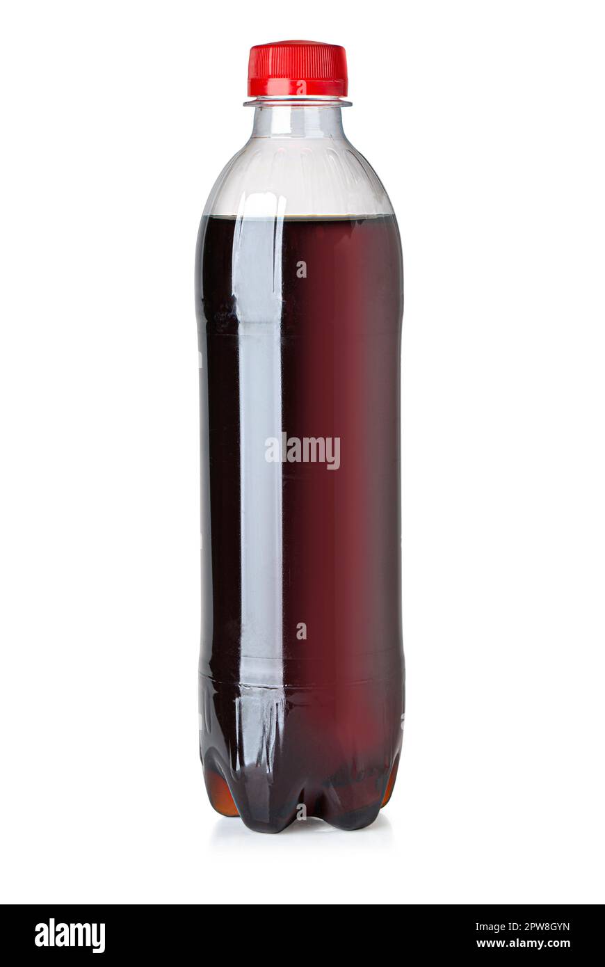 Cola bottle. Isolated on white background with clipping path Stock ...