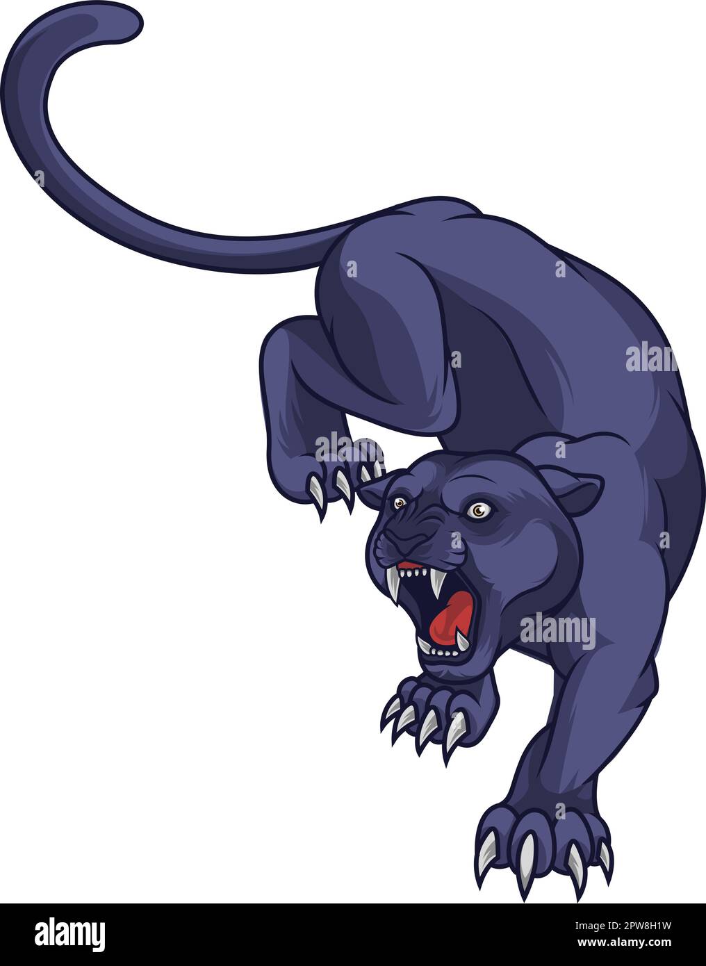 Black panther claws hi-res stock photography and images - Alamy