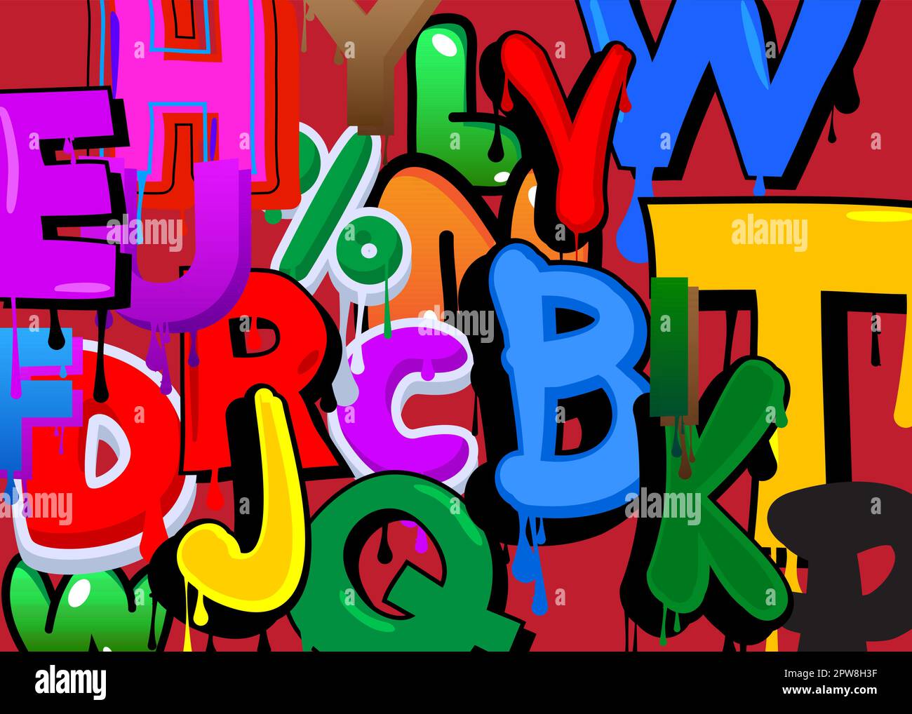 Alphabet street hi-res stock photography and images - Alamy