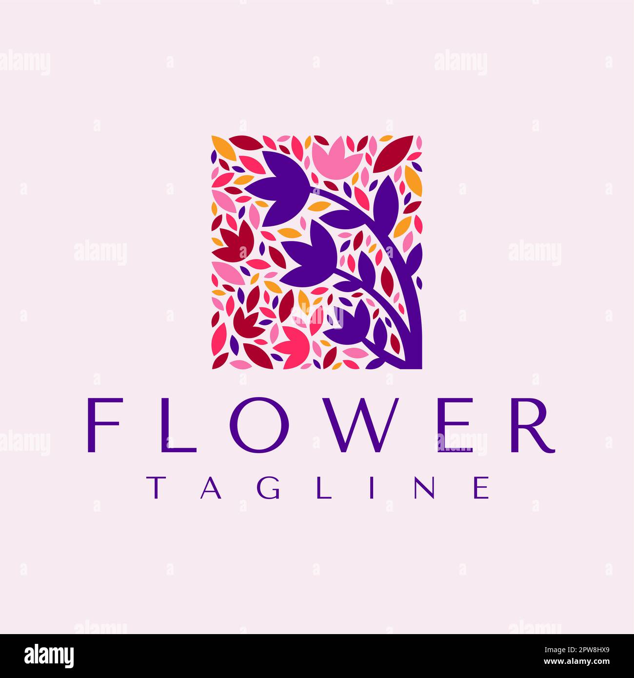 Classic Flower Logo Design Template Minimalist Floral Graphic Vector Stock Vector Image And Art