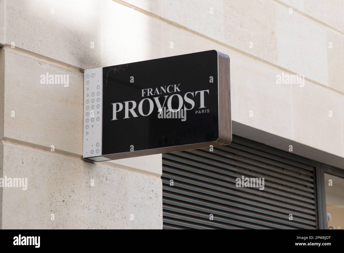 lyon , Aura France - 04 27 2023 : franck provost logo sign and brand ...