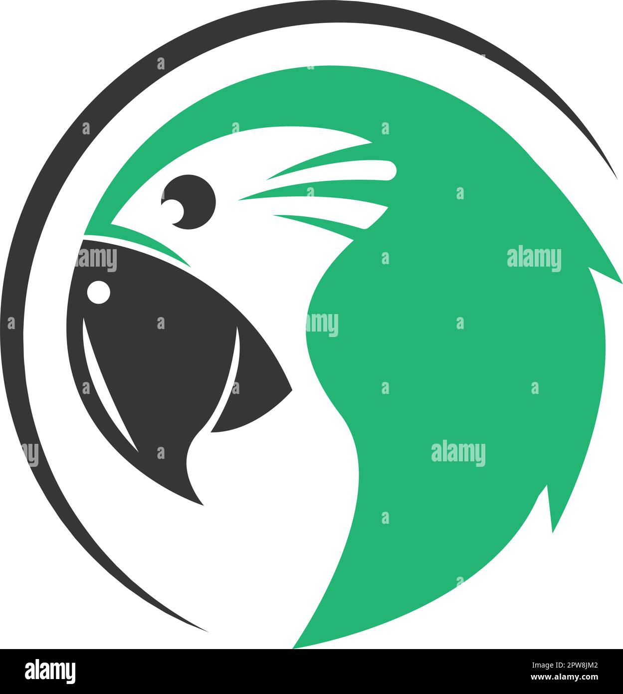 Parrot logo hi-res stock photography and images - Alamy