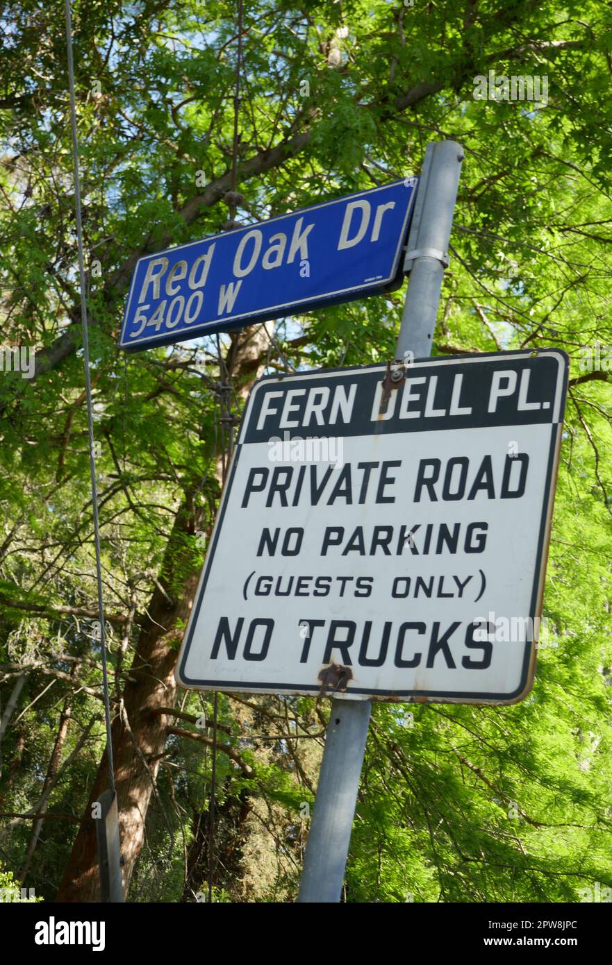 Fern dell griffith park hi-res stock photography and images - Alamy