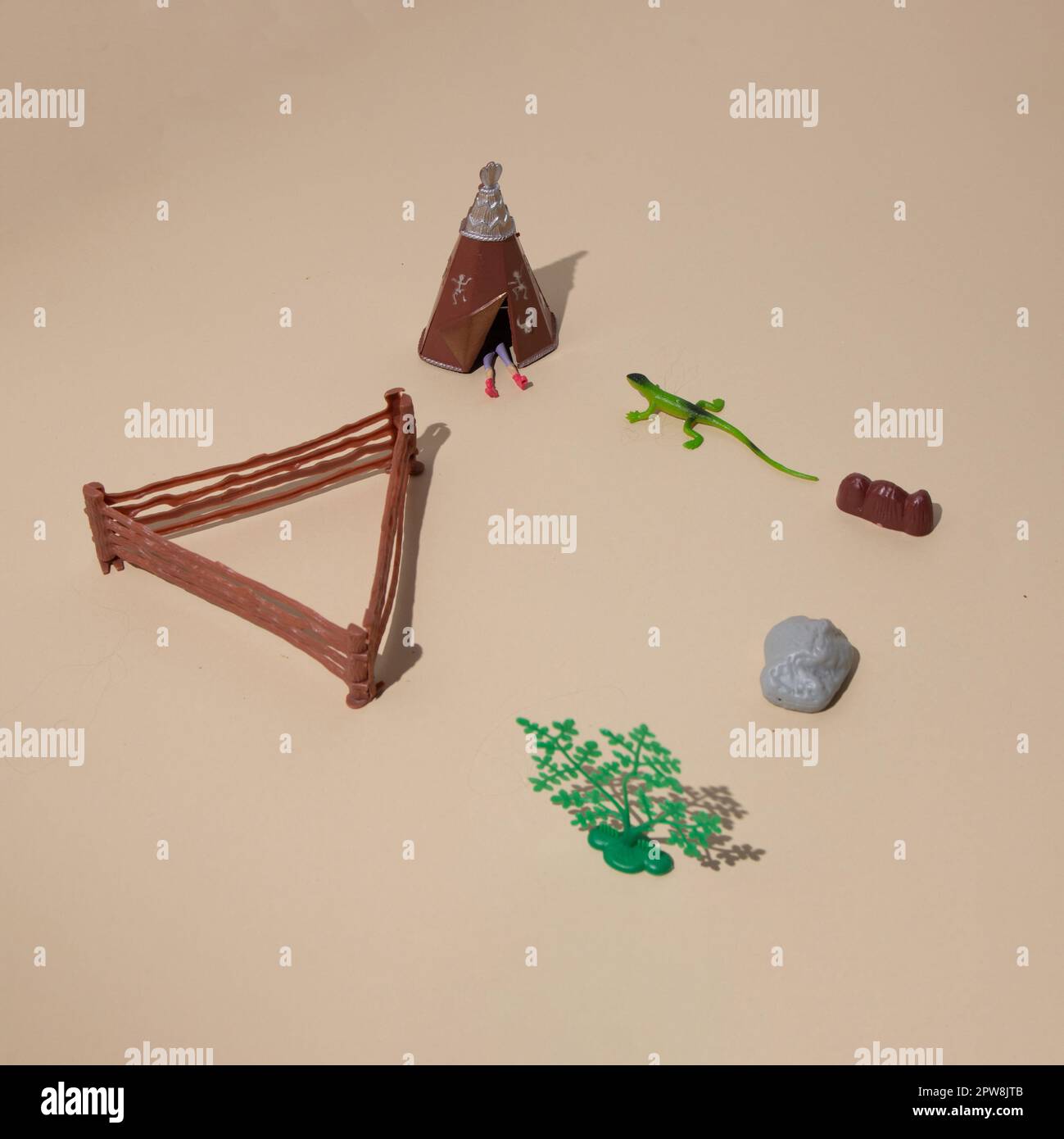 Wigwam frame hi-res stock photography and images - Alamy