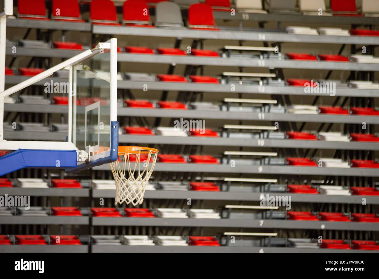 Indoor basketball court isolated hi-res stock photography and images ...