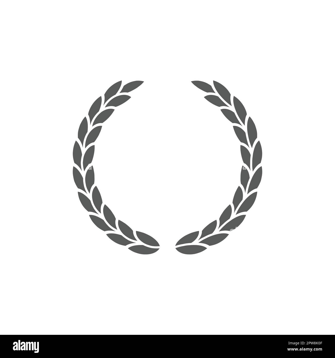 Laurel wreath black hi-res stock photography and images - Alamy