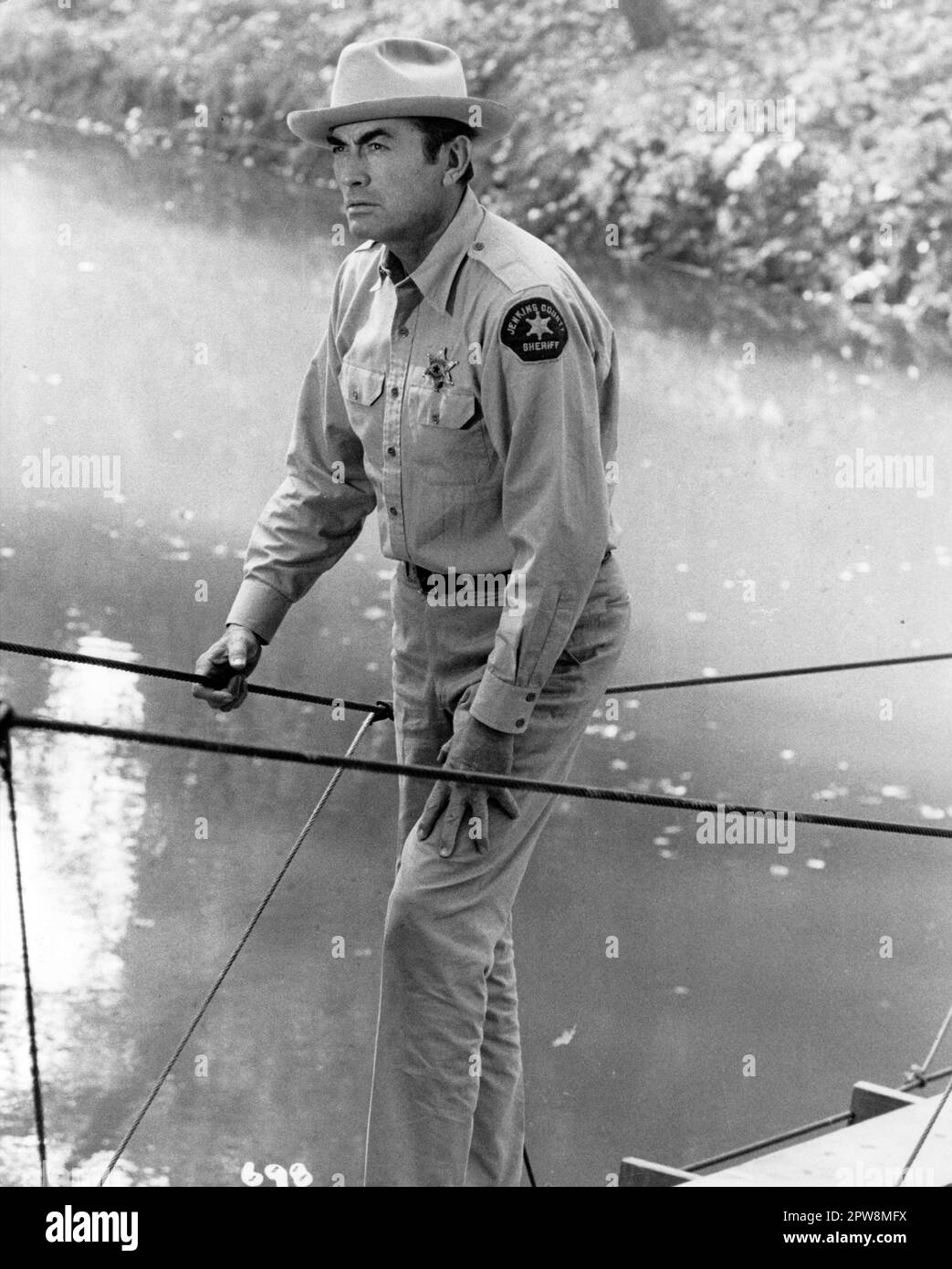 GREGORY PECK in I WALK THE LINE (1970), directed by JOHN FRANKENHEIMER ...