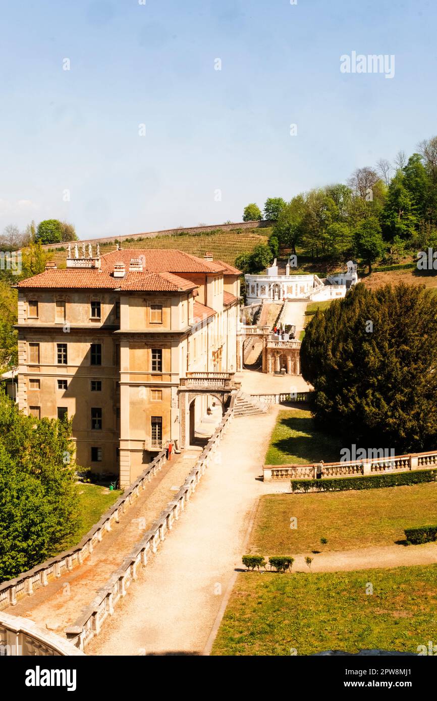 Villa della Regina Turin,Italy Stock Photo - Alamy