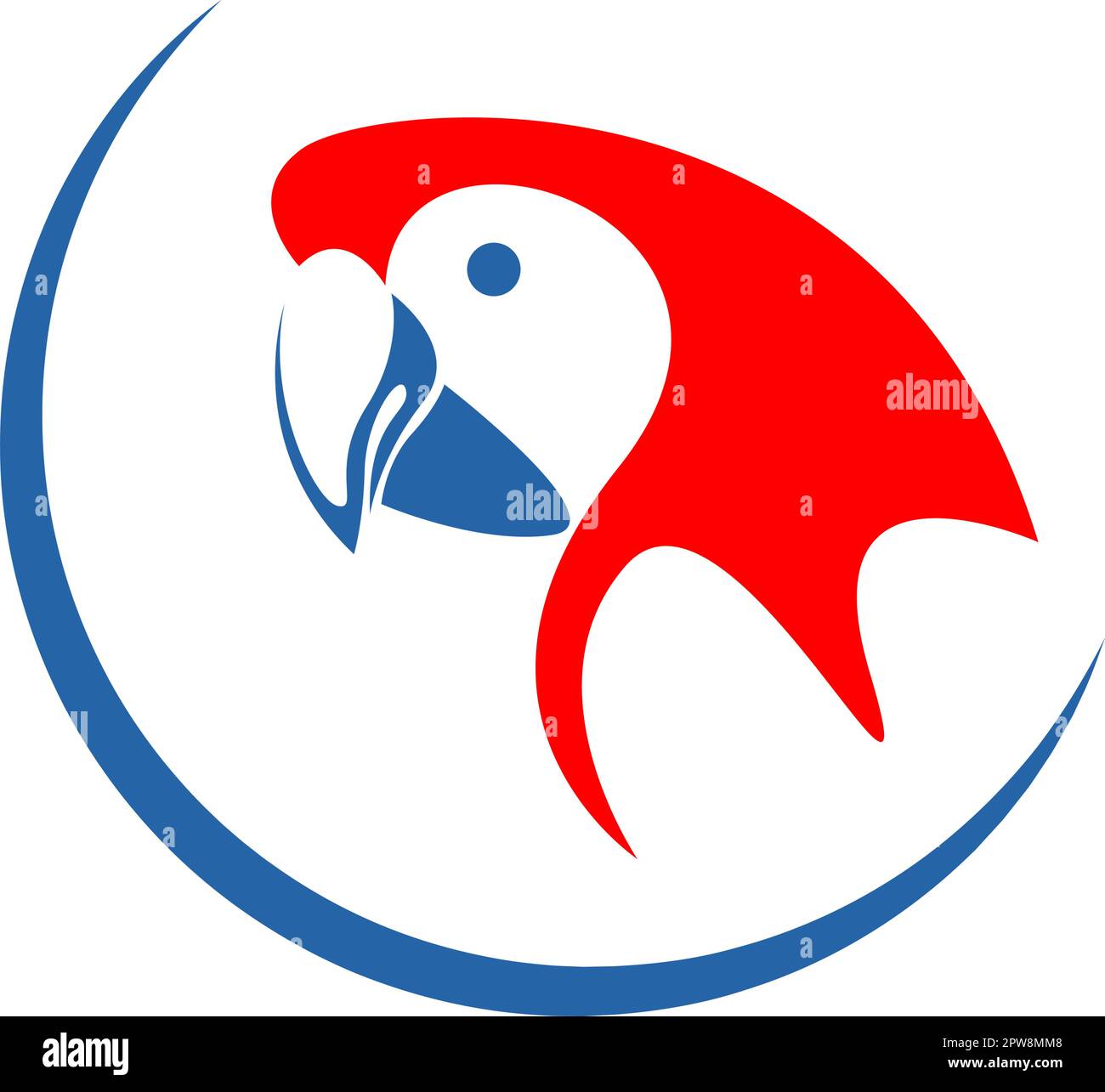 Parrot logo icon design Stock Vector Image & Art - Alamy