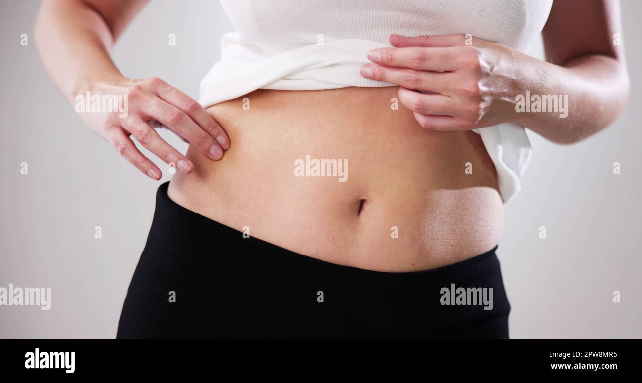 Epinephrine Shot Syringe. Woman Injecting Anaphylactic Shock Hormone ...