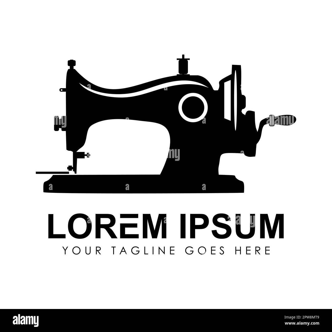 Machine embroidery thread Black and White Stock Photos & Images - Alamy