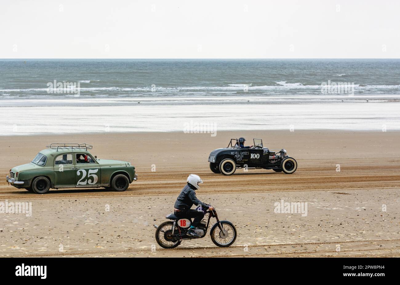 Race the Waves event at Bridlington Stock Photo - Alamy