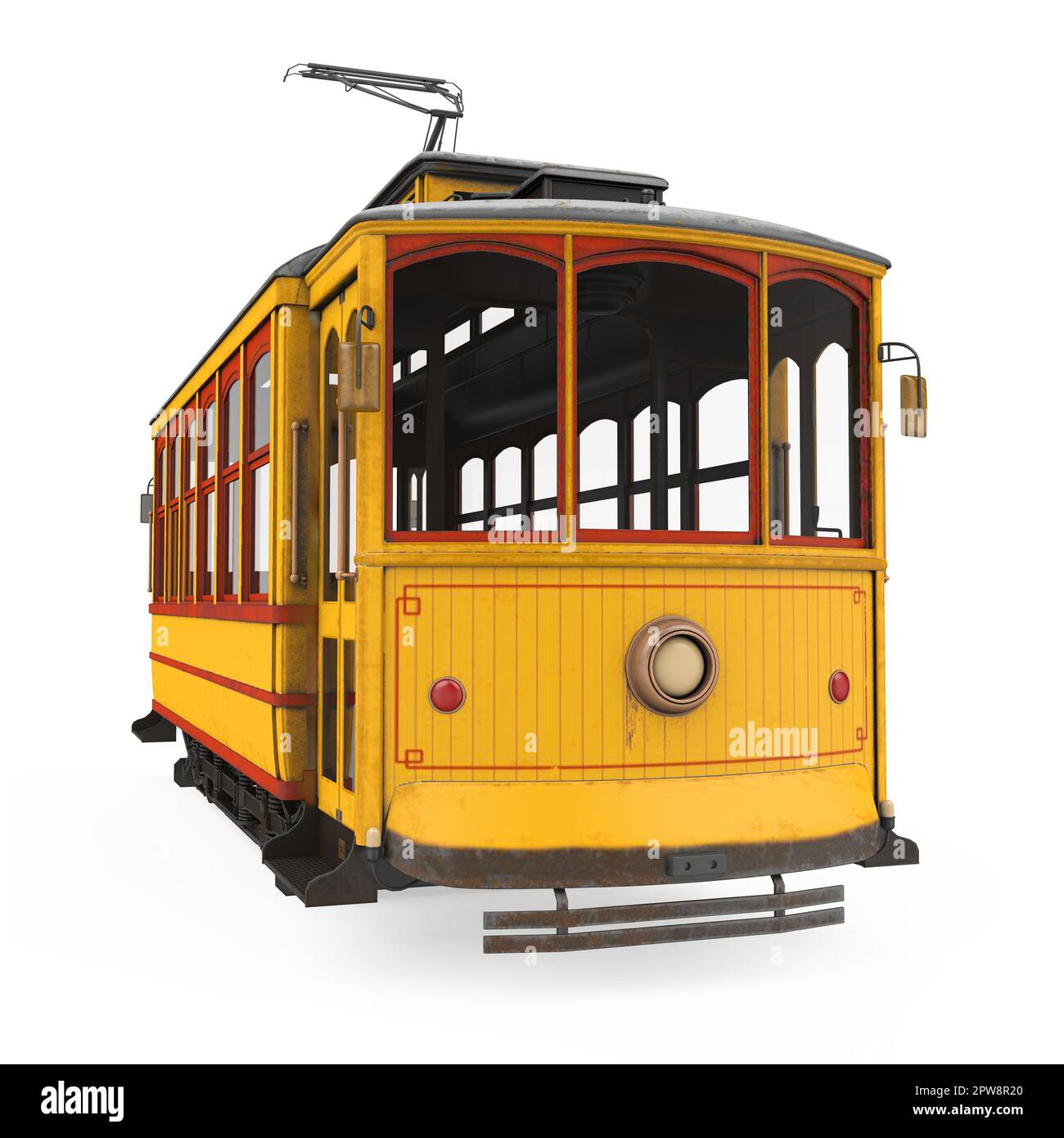 Vintage tramway Cut Out Stock Images & Pictures - Alamy