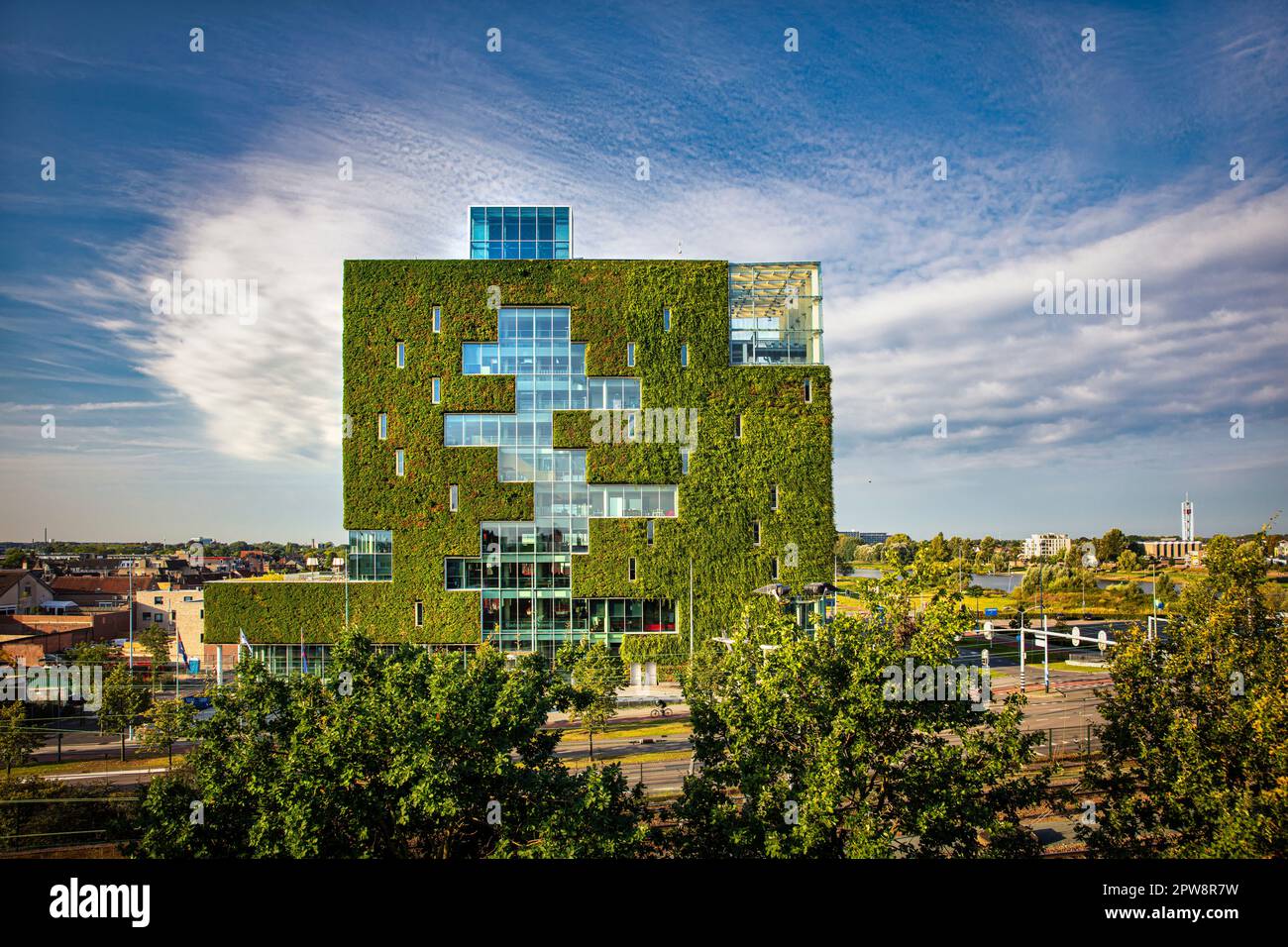 The Netherlands, Venlo. Office building called Stadskantoor Venlo ...