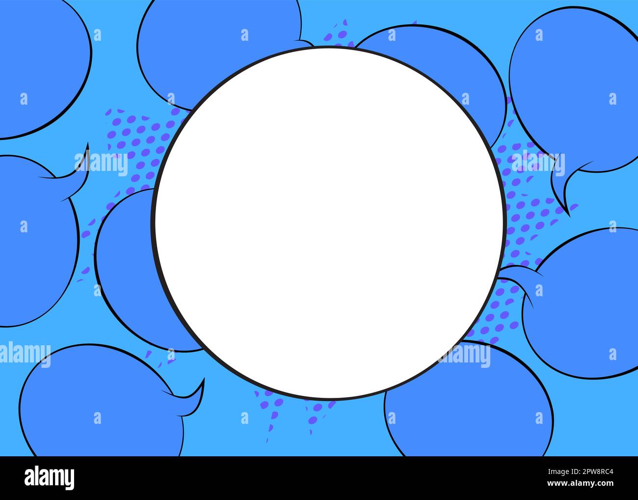 Manga circular Stock Vector Images - Alamy